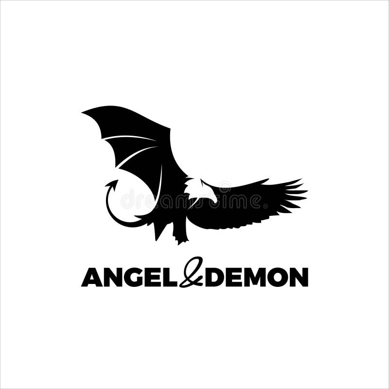 Half Devil Angel Stock Illustrations – 19 Half Devil Angel Stock ...