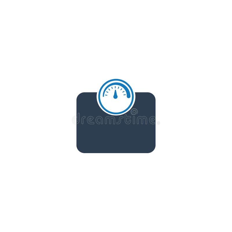 Weighing machine icon. stock vector. Illustration of dial - 161414965