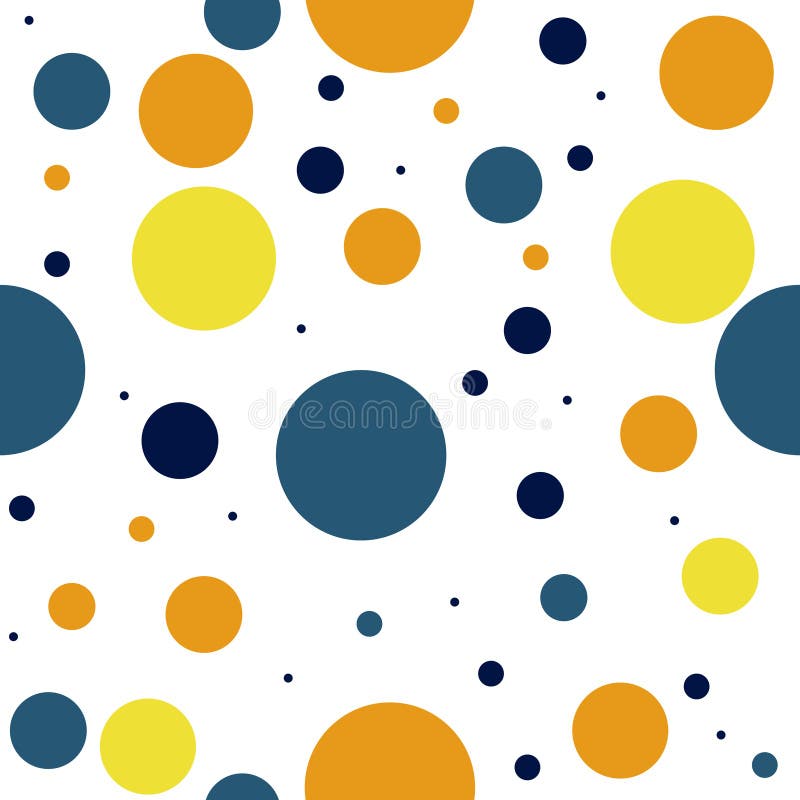 Abstract Circle Pattern Background, Vector Graphic Illustration. Stock ...