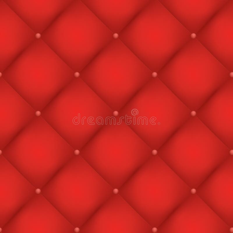 Red Quilted Seamless Pattern Stock Vector - Illustration of bright ...