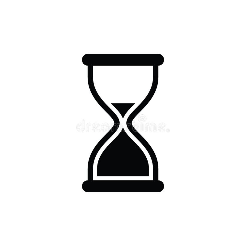 Empty Hourglass Stock Illustrations – 603 Empty Hourglass Stock ...
