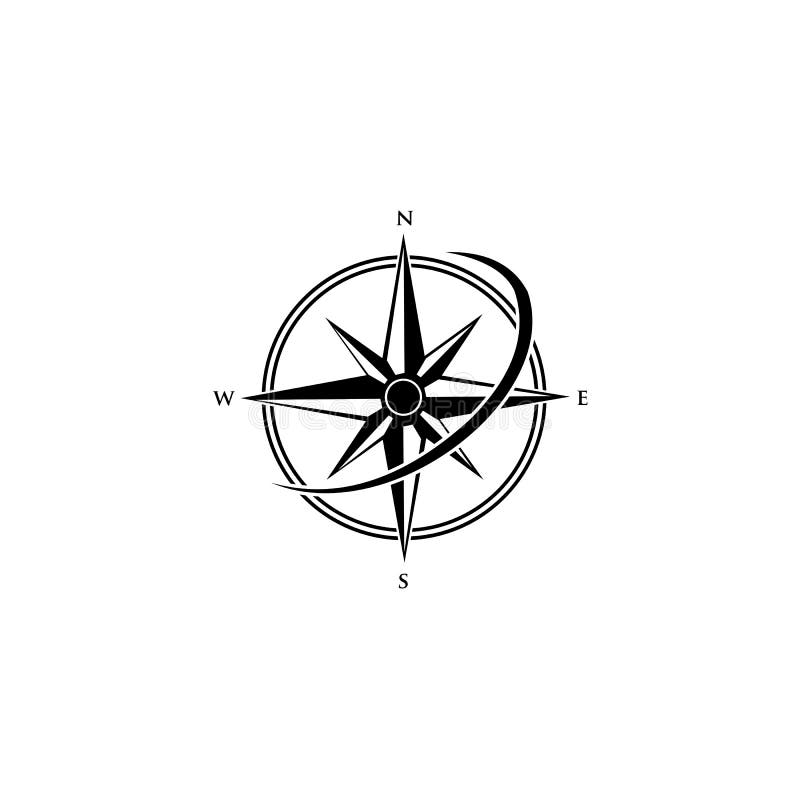 Compass Concept Logo Design Template, Compass Logo Sign and Symbol ...