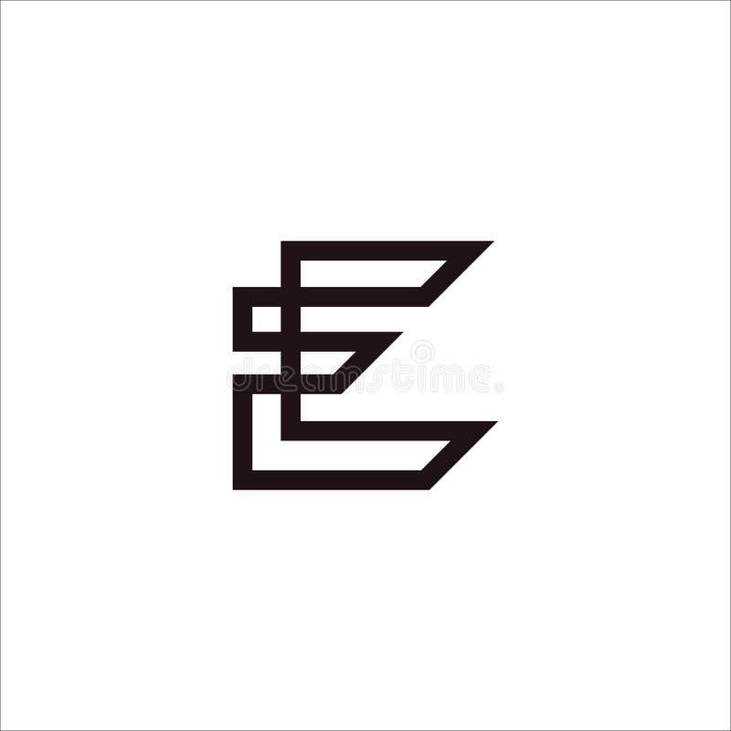 Letter E Logo Template Design Stock Vector - Illustration of clean ...