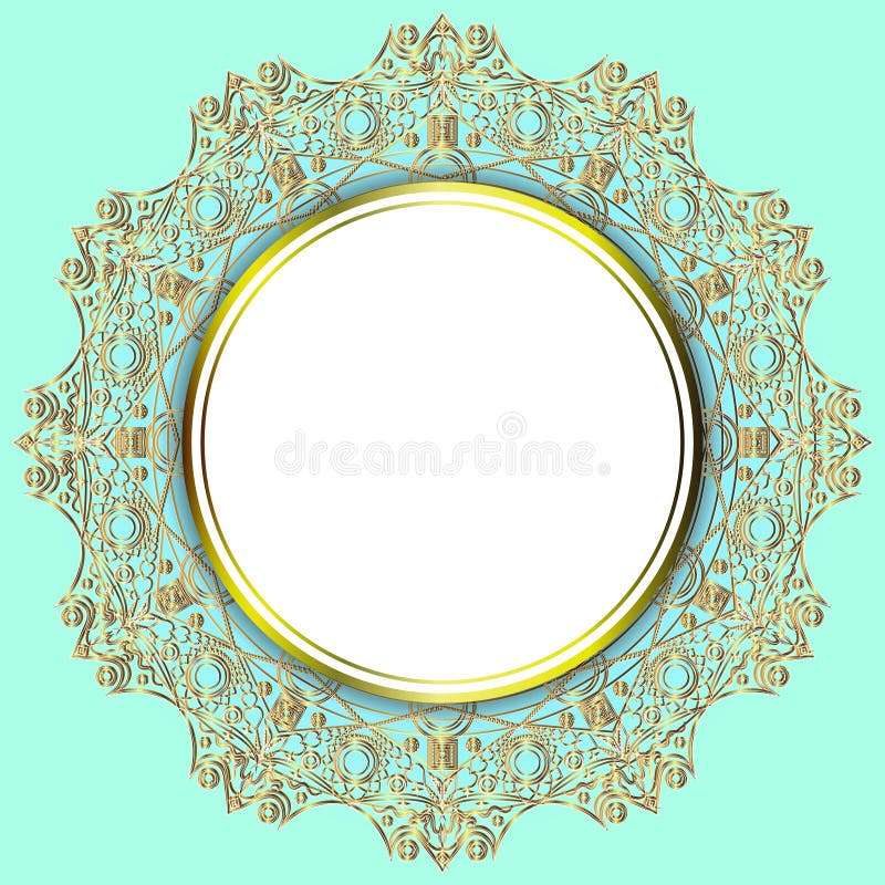Empty Mandala Templates that Can Be Edited by Adding Elements Such As ...