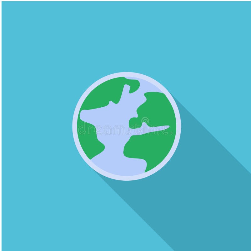 World Map Simple Modern Flat Icons Vector Collection of Business Stock ...