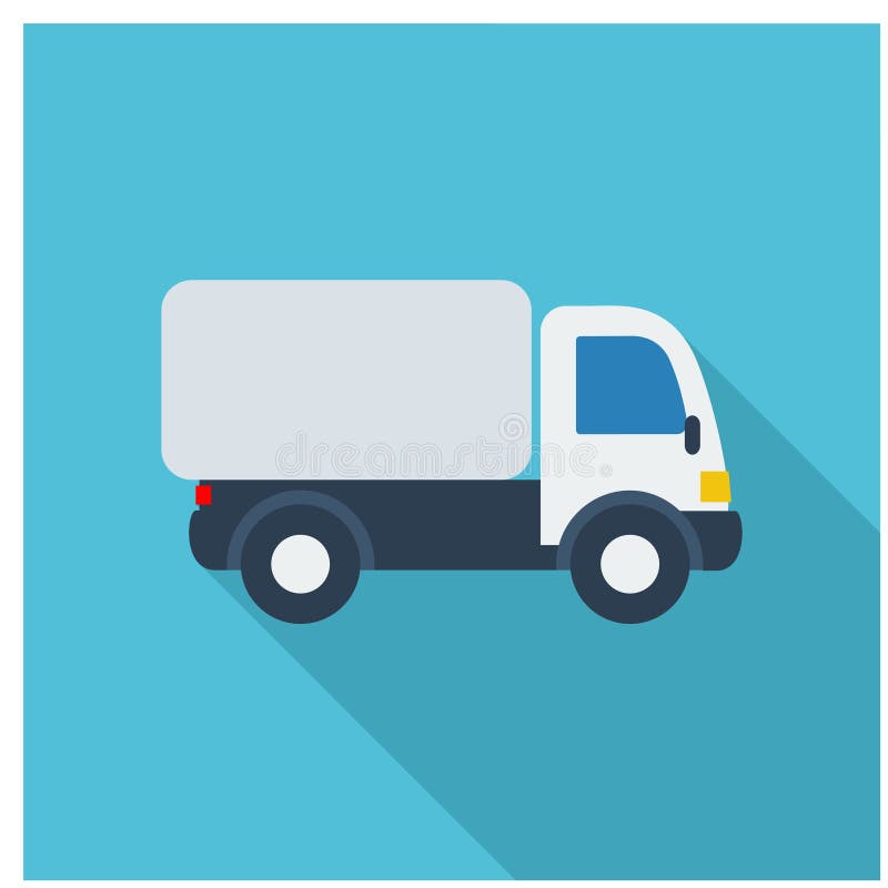 Van Simple Modern Flat Icons Vector Collection of Business Stock Vector ...