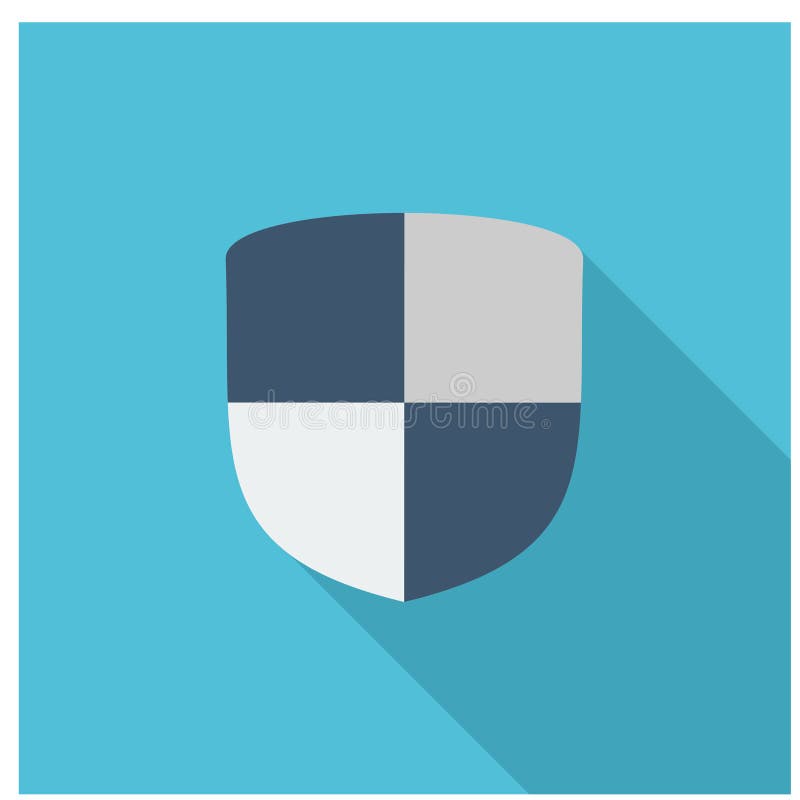 Shield Simple Modern Flat Icons Vector Collection of Business Stock ...