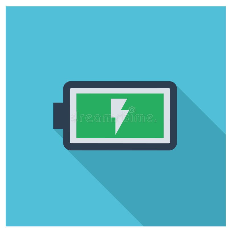 Battery Simple Isolated Icon. Battery Simple Isolated Vector Icon ...