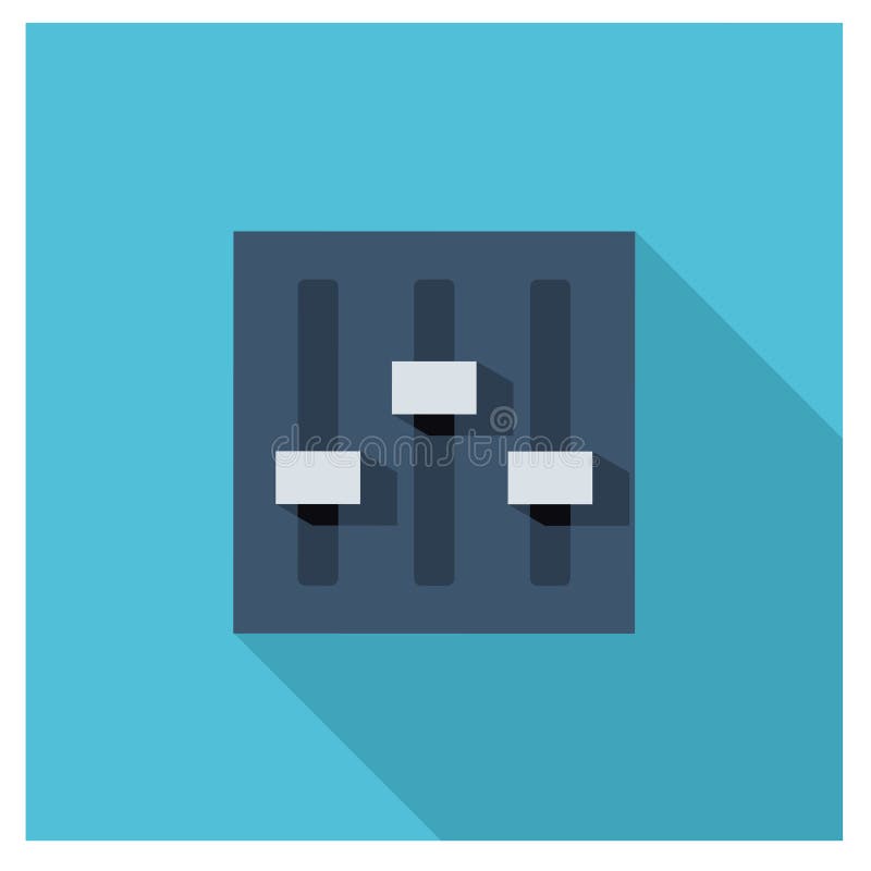 Auto Tune Simple Modern Flat Icons Vector Collection of Business Stock ...