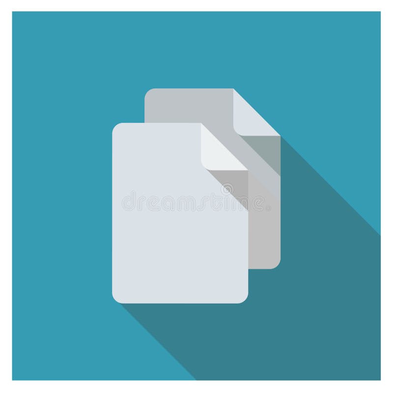 Document Simple Modern Flat Icons Vector Collection of Business Stock ...