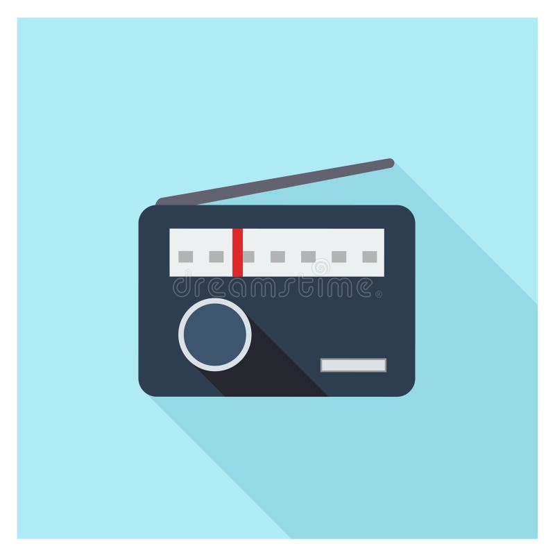 Radio Simple Modern Flat Icons Vector Collection of Business Stock ...