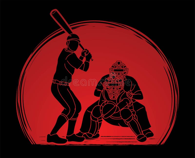 Softball Player Shadow Stock Illustrations – 321 Softball Player Shadow ...
