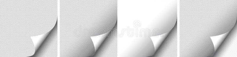 A White Paper Fold Transparency Stock Vector - Illustration of angle ...