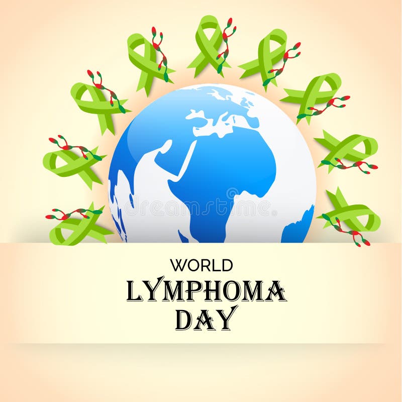 World Lymphoma Awareness Day September 15th Stock Illustration ...