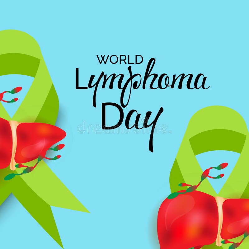 World Lymphoma Awareness Day September 15th Stock Illustration ...