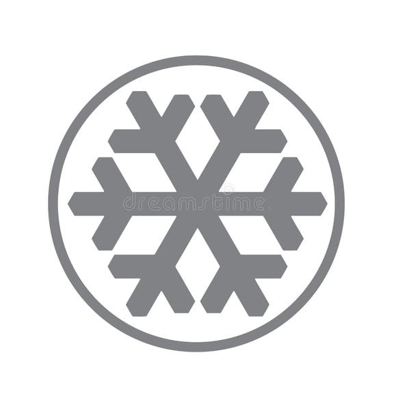 Vector Snowflake Icon. Illustration for Web Stock Vector - Illustration ...