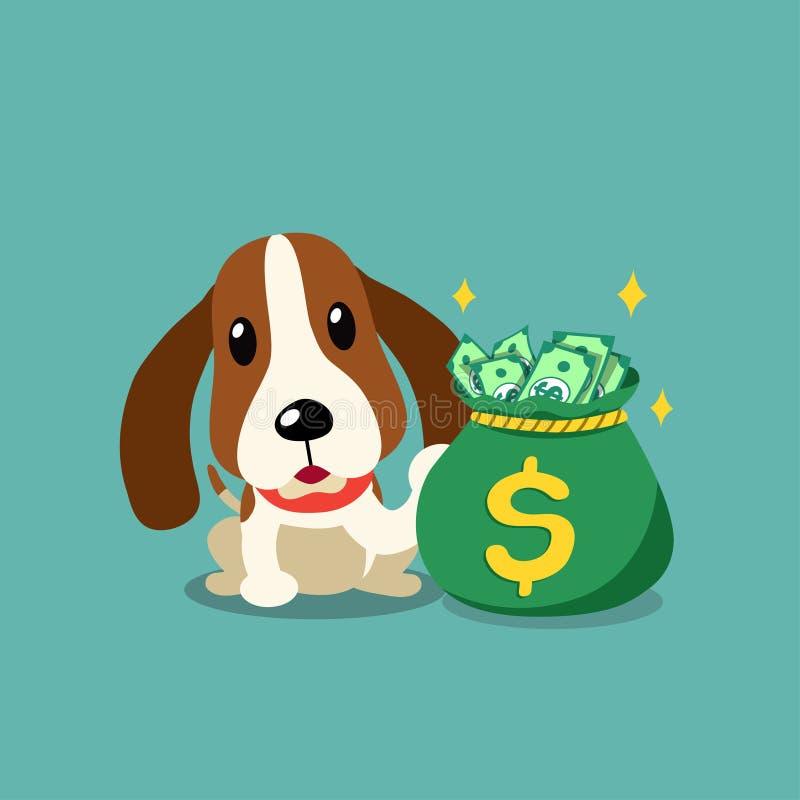 Cartoon Dog Money Stock Illustrations – 963 Cartoon Dog Money Stock ...