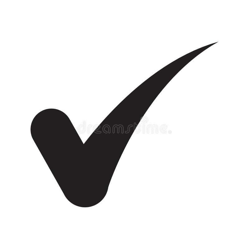 Check Mark Icon in Trendy Flat Style.check Mark Icon .check Mark Icon ...