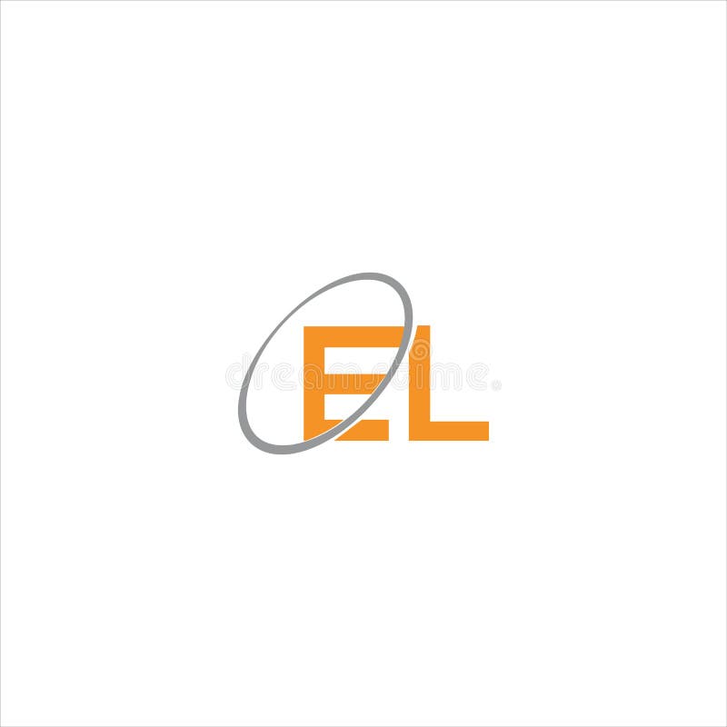 Initial Letter El or Le Logo Vector Logo Design Stock Vector ...