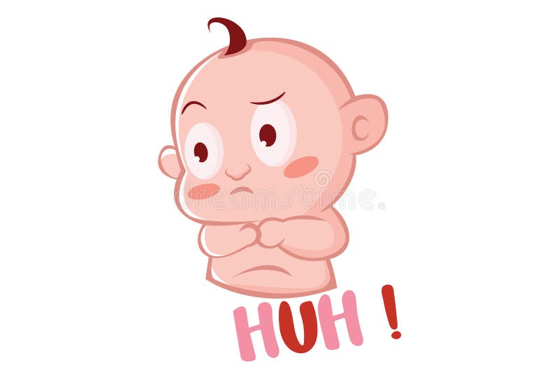 Huh Stock Illustrations – 137 Huh Stock Illustrations, Vectors ...