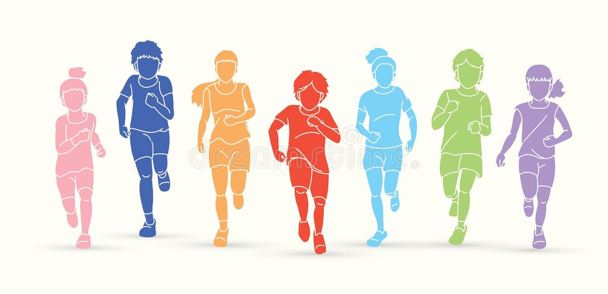 Cartoon Run Stock Illustrations – 80,713 Cartoon Run Stock ...