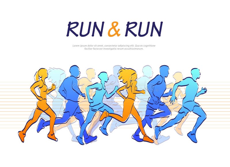 Running Lap Stock Illustrations – 320 Running Lap Stock Illustrations ...