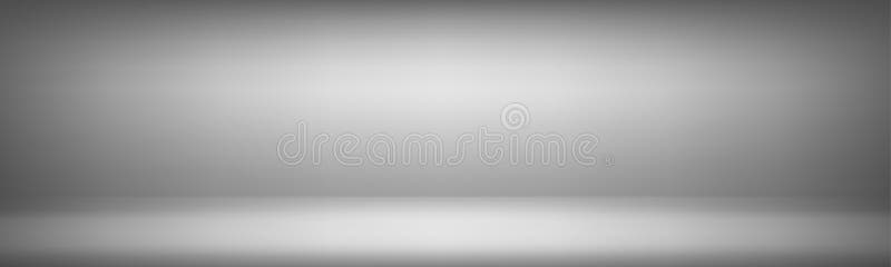 Gray Wide Gradient Modern Studio Showcase Stock Vector - Illustration ...