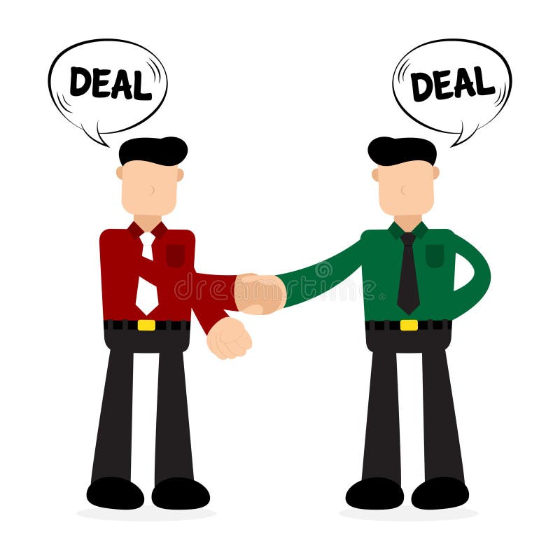 Vector Illustration Businessman in Company with Good Performance in ...