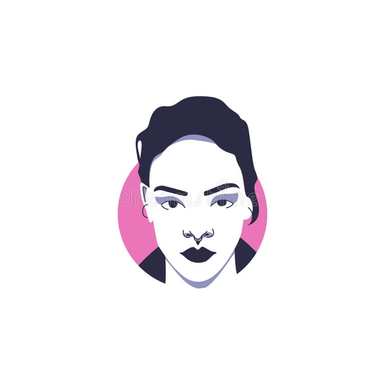 Rihanna Face Portrait Vector Illustration Editorial Image ...