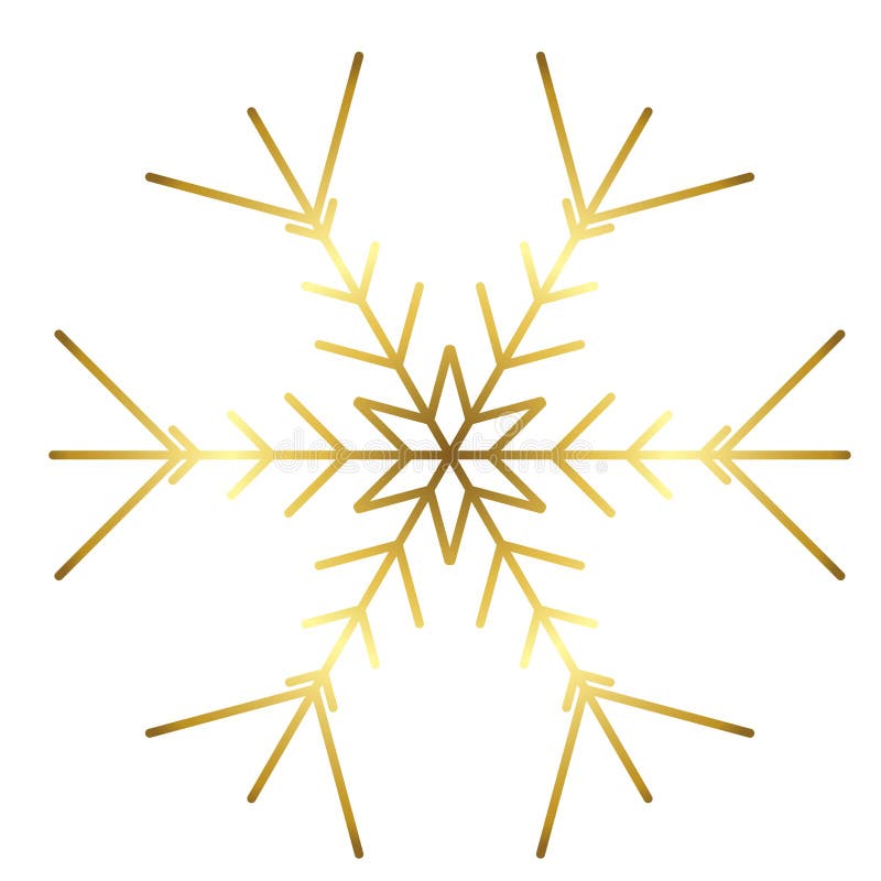 Vector Snowflake Icon. Illustration for Web Stock Vector - Illustration ...