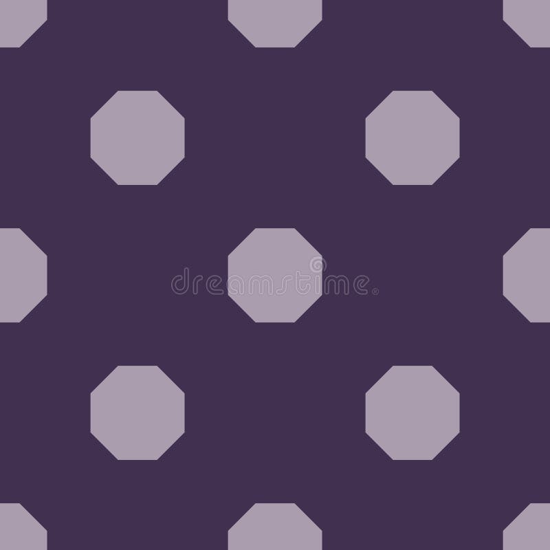 Seamless Geometric Pattern with Octagon Stock Vector - Illustration of ...