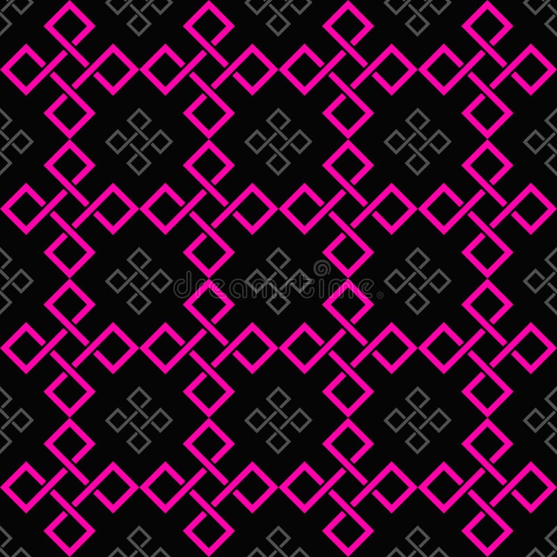 Abstract Geometric Background with Square Line Stock Vector ...