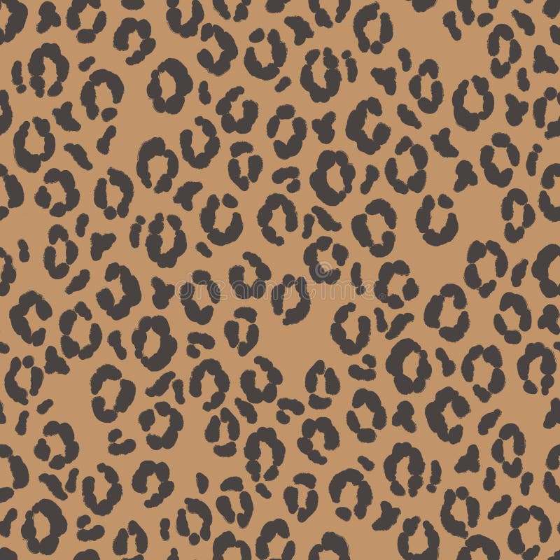 Animal Print Seamless Pattern. Cheetah Design Vector Pattern Stock ...