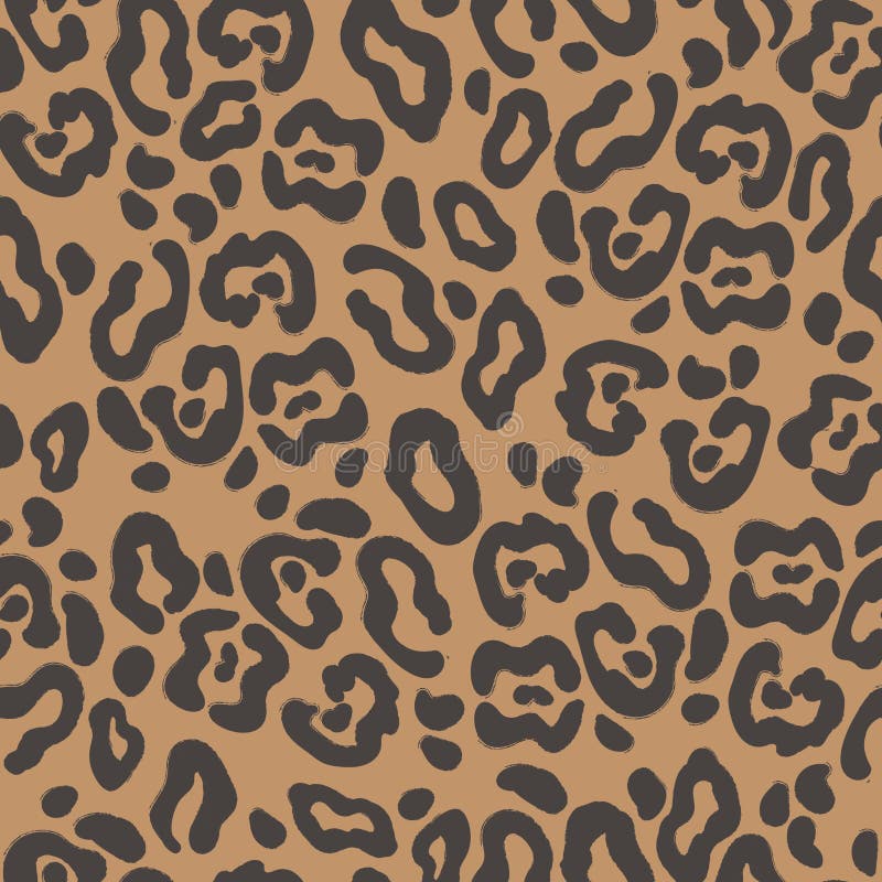 Animal Print Seamless Pattern. Cat Design Vector Pattern. Stock Vector ...