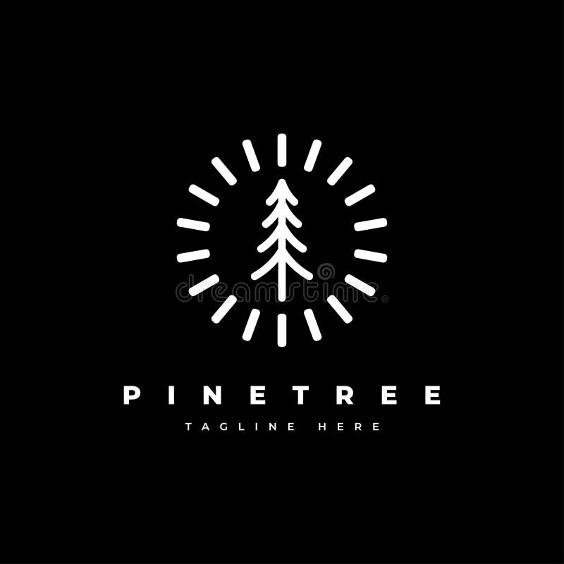 Pine Tree Logo Stock Illustrations – 36,456 Pine Tree Logo Stock ...