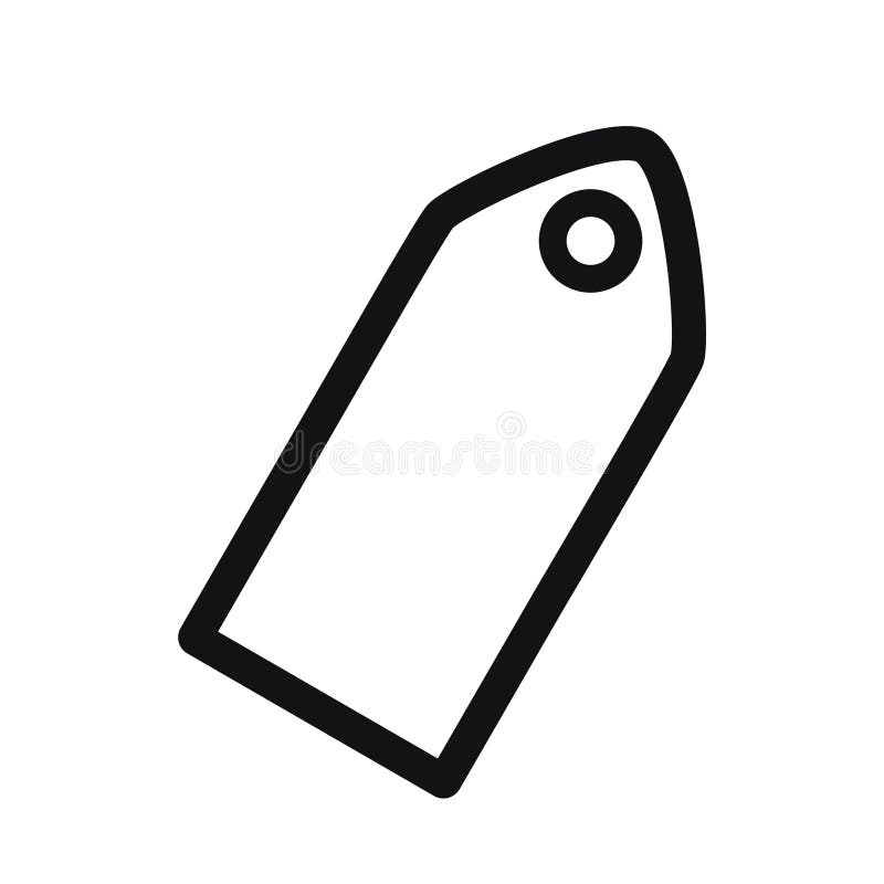 Price tag sign stock vector. Illustration of business - 170718977