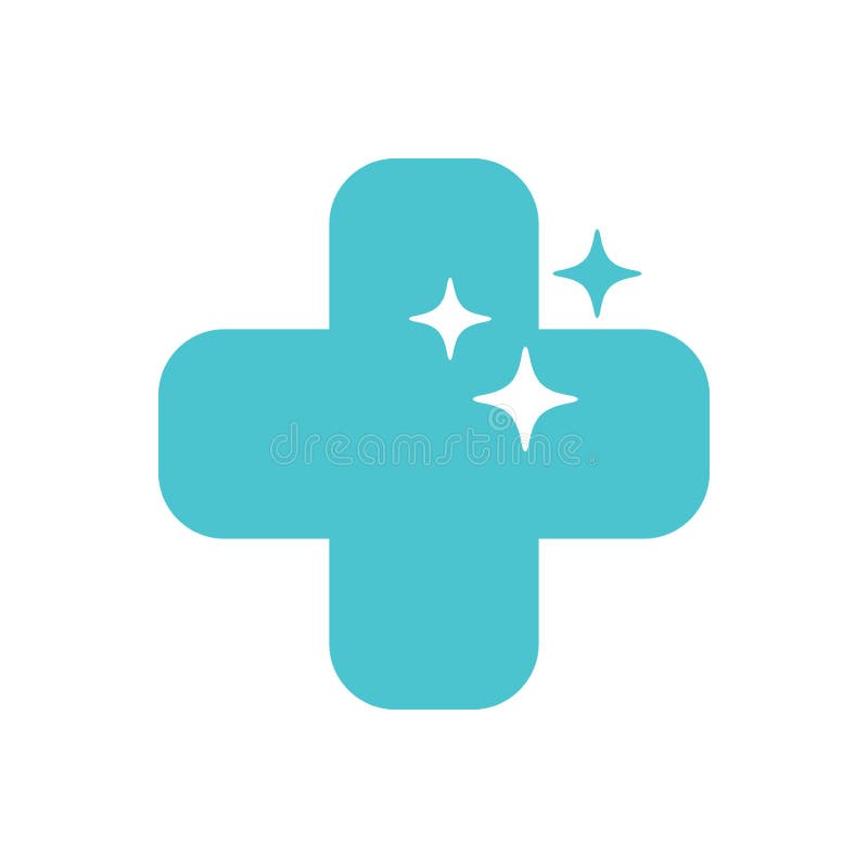 Hospital cross logo stock vector. Illustration of graphic - 170720372