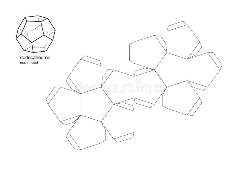 3d Model Maths Shapes Patterns Print Perfectly on A4 and Standard ...