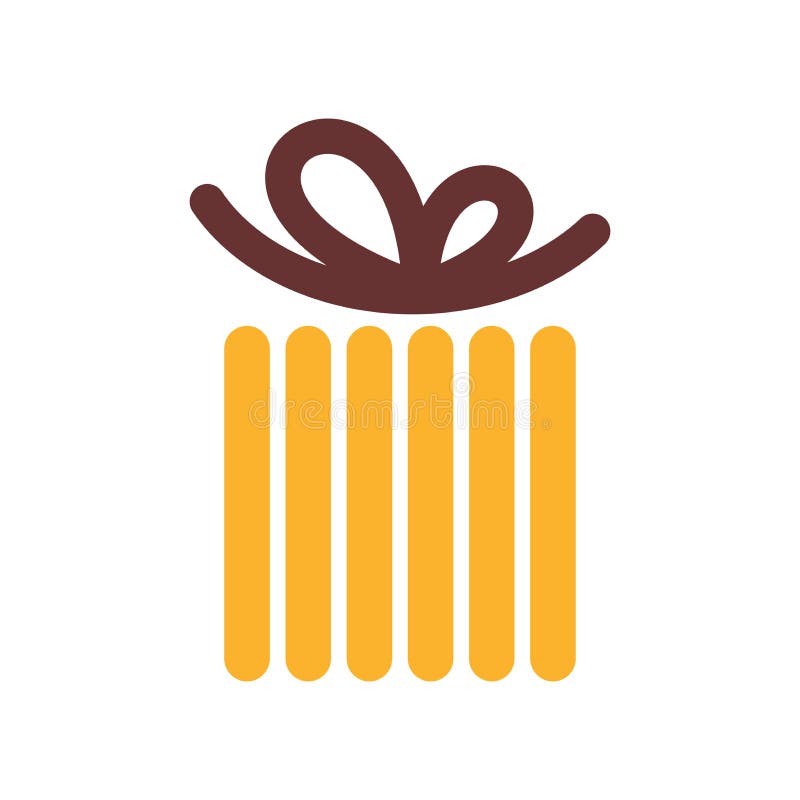 Square Line Gift / Present Logo Stock Vector - Illustration of banner ...