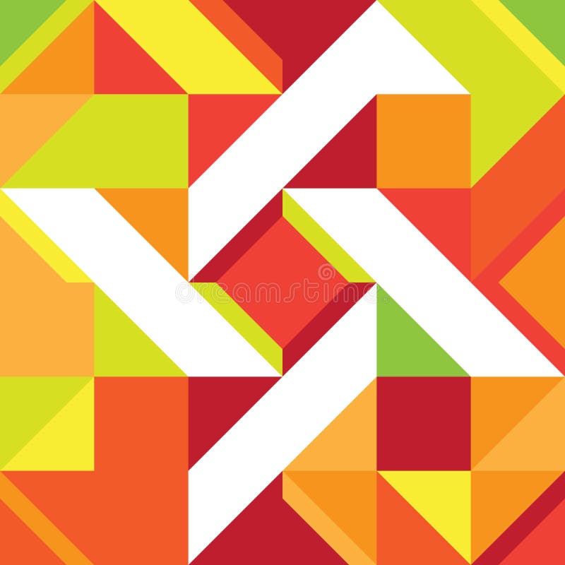 Geometric Pattern with Square. Abstract Seamless Square Background ...