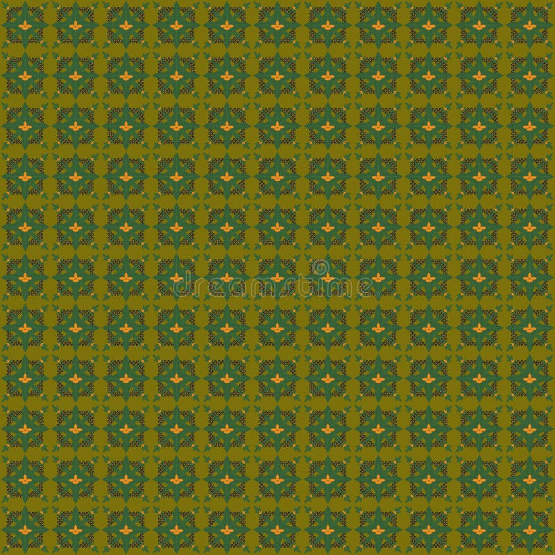 Abstract Pattern Green Papaya Series 7 Stock Illustration ...