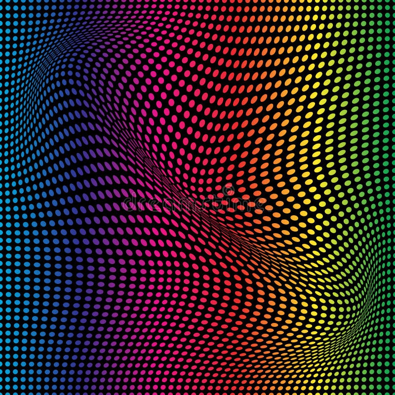 Abstract Modern Dot of Mesh Cover Design with Copy Space of Text Stock ...