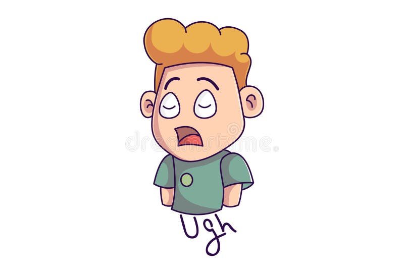 Ugh Cartoon Stock Illustrations – 63 Ugh Cartoon Stock Illustrations ...