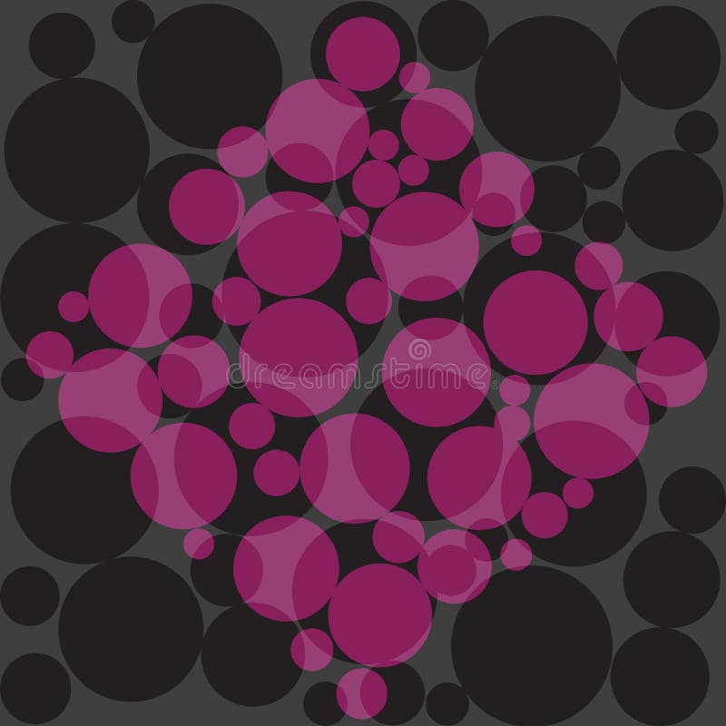 Abstract Geometric Color Circle Pattern Background, Vector Graphic ...