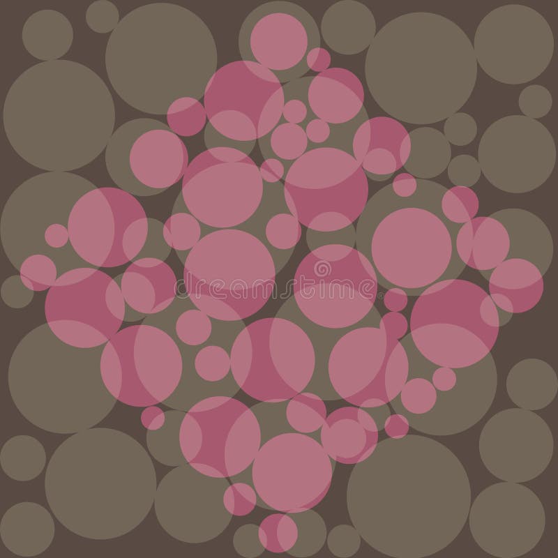 Abstract Geometric Color Circle Pattern Background, Vector Graphic ...