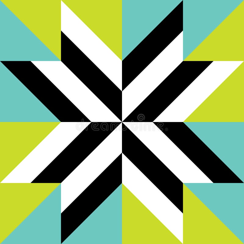 Geometric Pattern with Rectangle and Triangle. Abstract Seamless ...