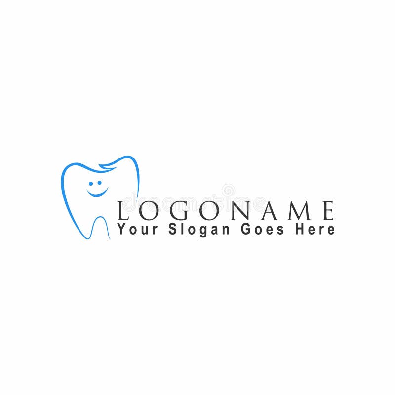 Tooth Shape Design that Can Be Used As a Logo about a Dental Stock ...