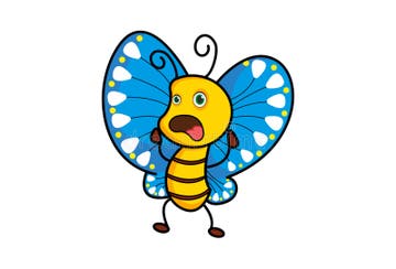 Angry Butterfly Stock Illustrations – 420 Angry Butterfly Stock ...