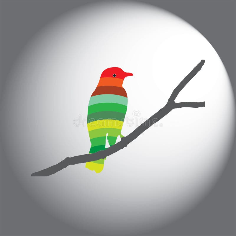 Magpie Design Isolated Elements, National Bird of Bangladesh Stock ...