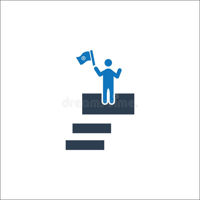 Business Progress Icon. stock vector. Illustration of designed - 172428672